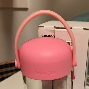 Miniso | Kitchen | Miniso 30ml Glass Bottle Pink Out | Poshmark